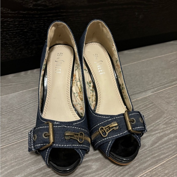 59th street | Shoes | High Heels Jean Style | Poshmark